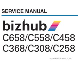 bizhub C258 Service Manual